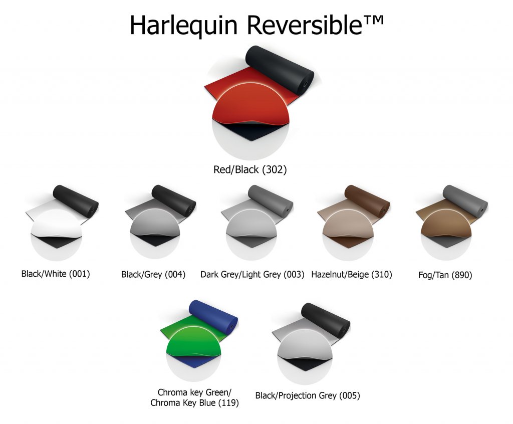 The launch of Harlequin Reversible Red/Black