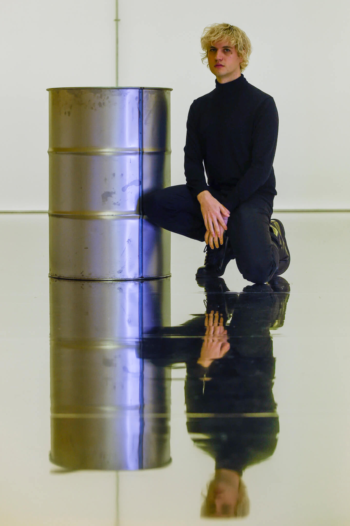 Serpentine Galleries Patrick Staff exhibition on Harlequin Hi-Shine